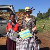 Nurse Eve and Days for Girls packs - Uphill Trust