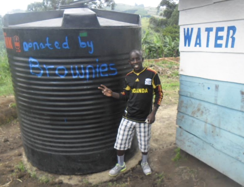 The first water tank - Uphill Trust